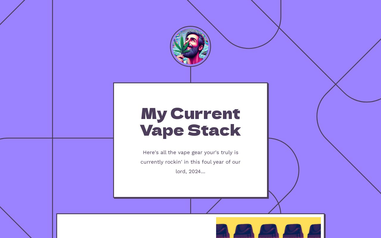 Drake's Vape Stack 2024